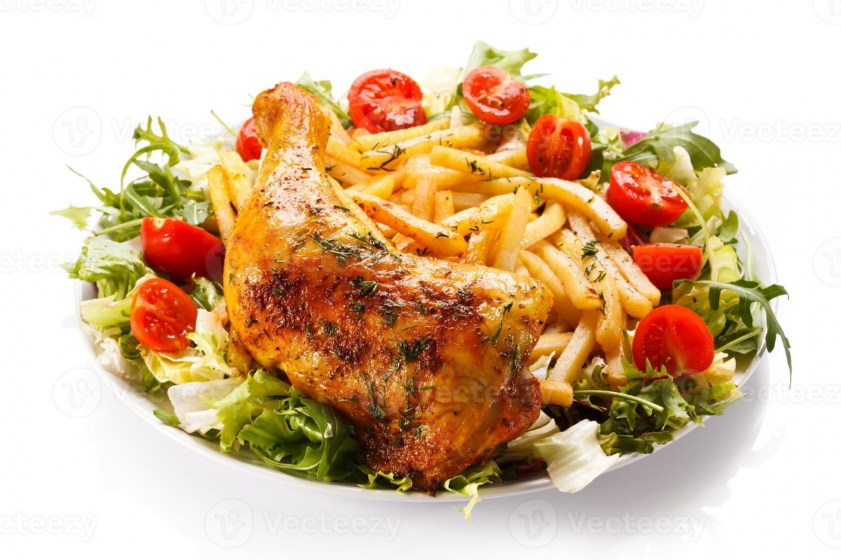 poulet roti frite salade wordpress | BOWLING BRESSE LOISIRS